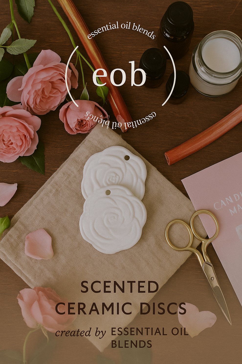 Unscented ceramic discs – Essential Oil Blends UK